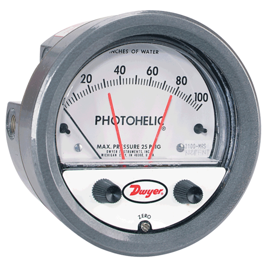 Series 3000MR/3000MRS Photohelic® Switch/Gage – A L M Welcomes You
