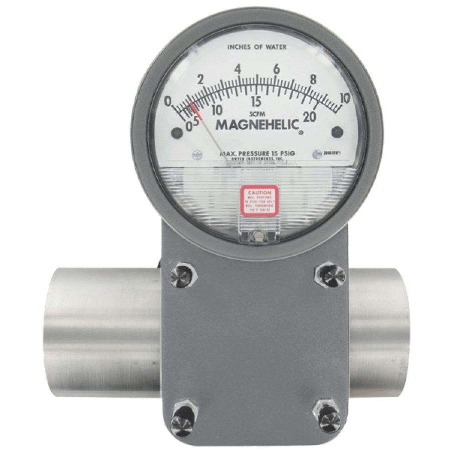 Series VFLO Venturi Flowmeter with Magnehelic® Gage – A L M Welcomes You